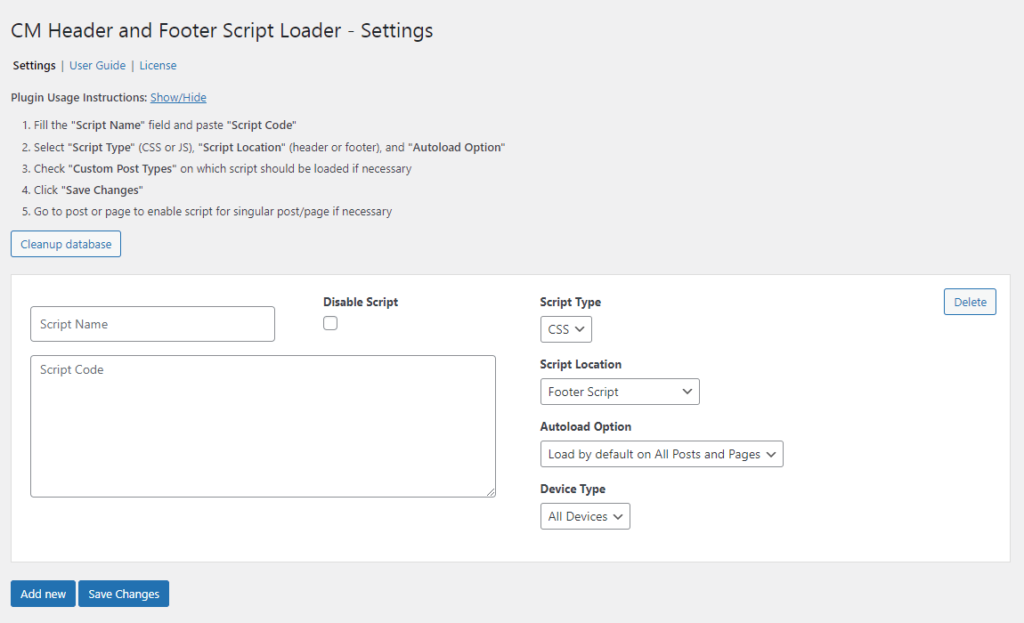 Header and Footer Script Loader Plugin for WordPress | CreativeMinds