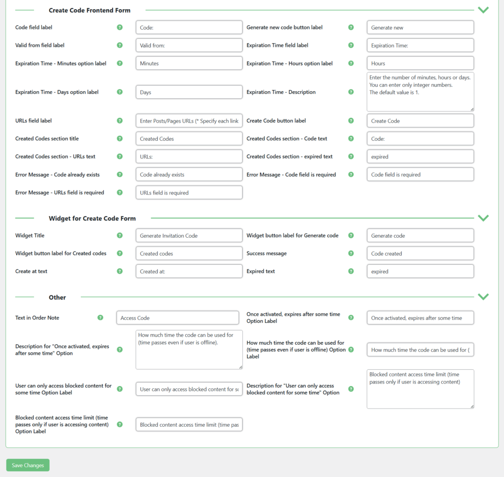 WordPress Invitation Code Content Restriction Plugin | CreativeMinds