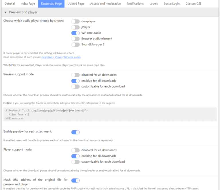 WordPress Download & File Manager Plugin – Try for Free