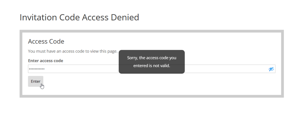 WordPress Invitation Code Content Restriction Plugin | CreativeMinds