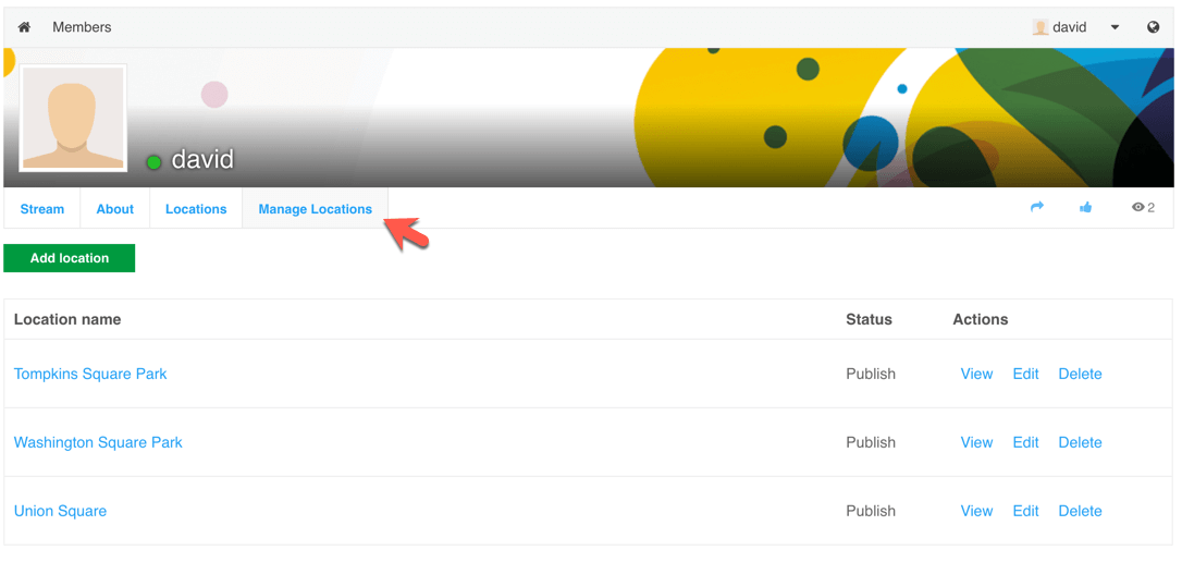 Map Locations Manager PeepSo Integration AddOn | CreativeMinds