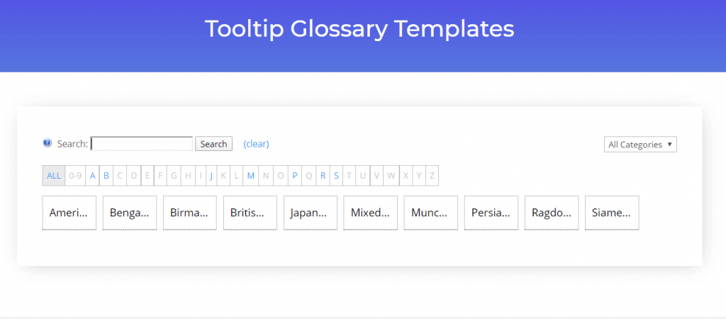 Most Amazing Tooltip Glossary Plugin for WordPress | CreativeMinds