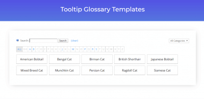 Most Amazing Tooltip Glossary Plugin for WordPress | CreativeMinds