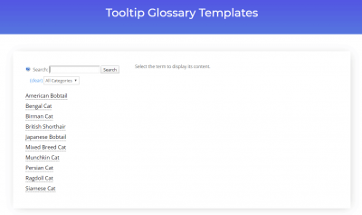 Most Amazing Tooltip Glossary Plugin for WordPress | CreativeMinds