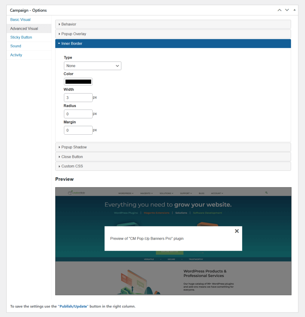 WordPress Popup Plugin and Popup Form Campaign Manager | CreativeMinds
